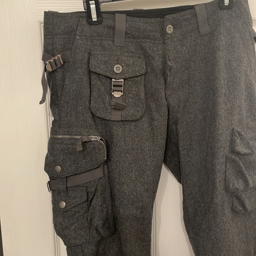 Ralph Lauren, Rugby, Military Vintage Crop Wool Pant - Gem